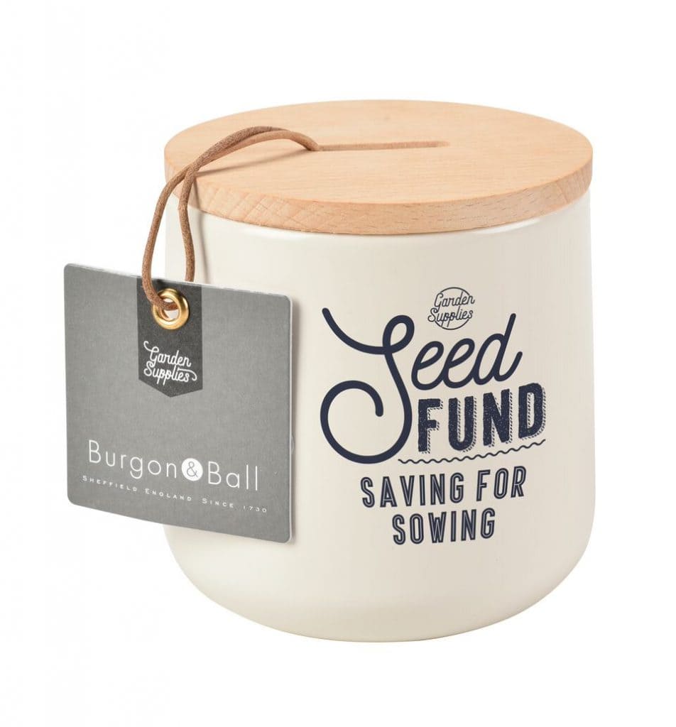 Gardeners Money Box - Seed Fund - Greenhouse Sensation