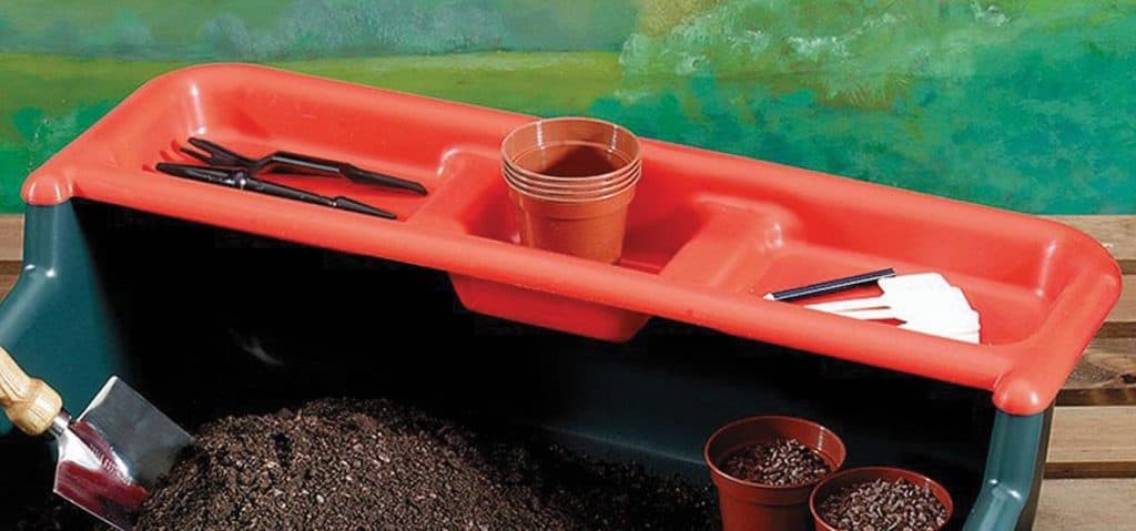 Tidy Tray Shelf Red - Greenhouse Sensation
