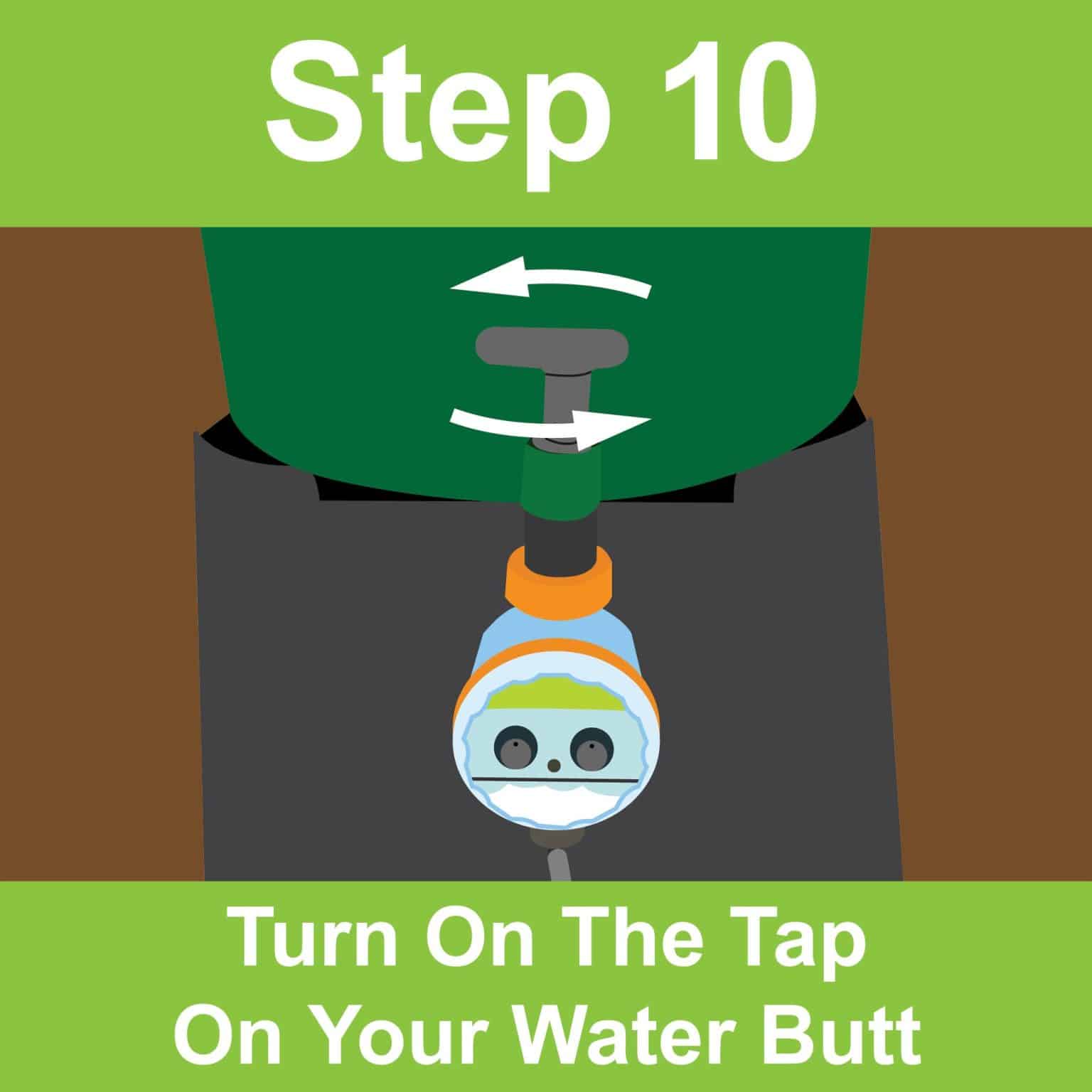 Click & Drip Water Butt Kit 10m With Timer - Greenhouse Sensation